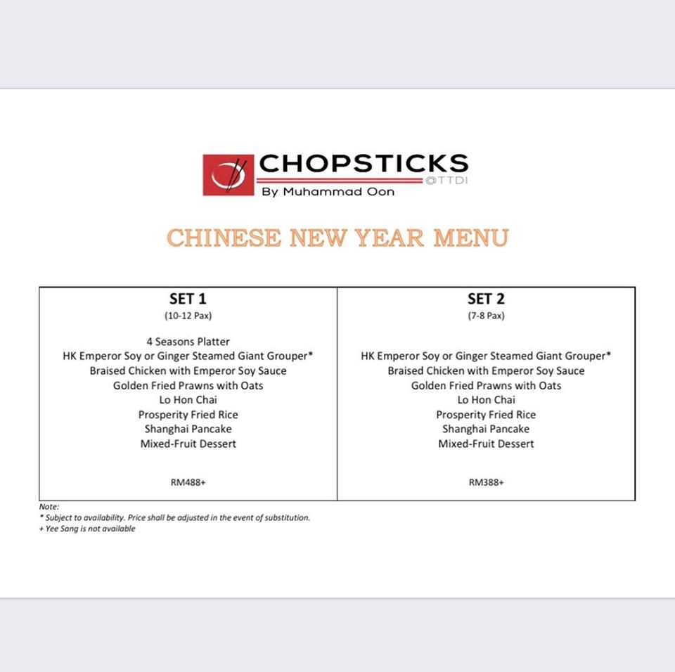 Where To Go For Chinese New Year Reunion Dinners? – Halal Chinese Food ...