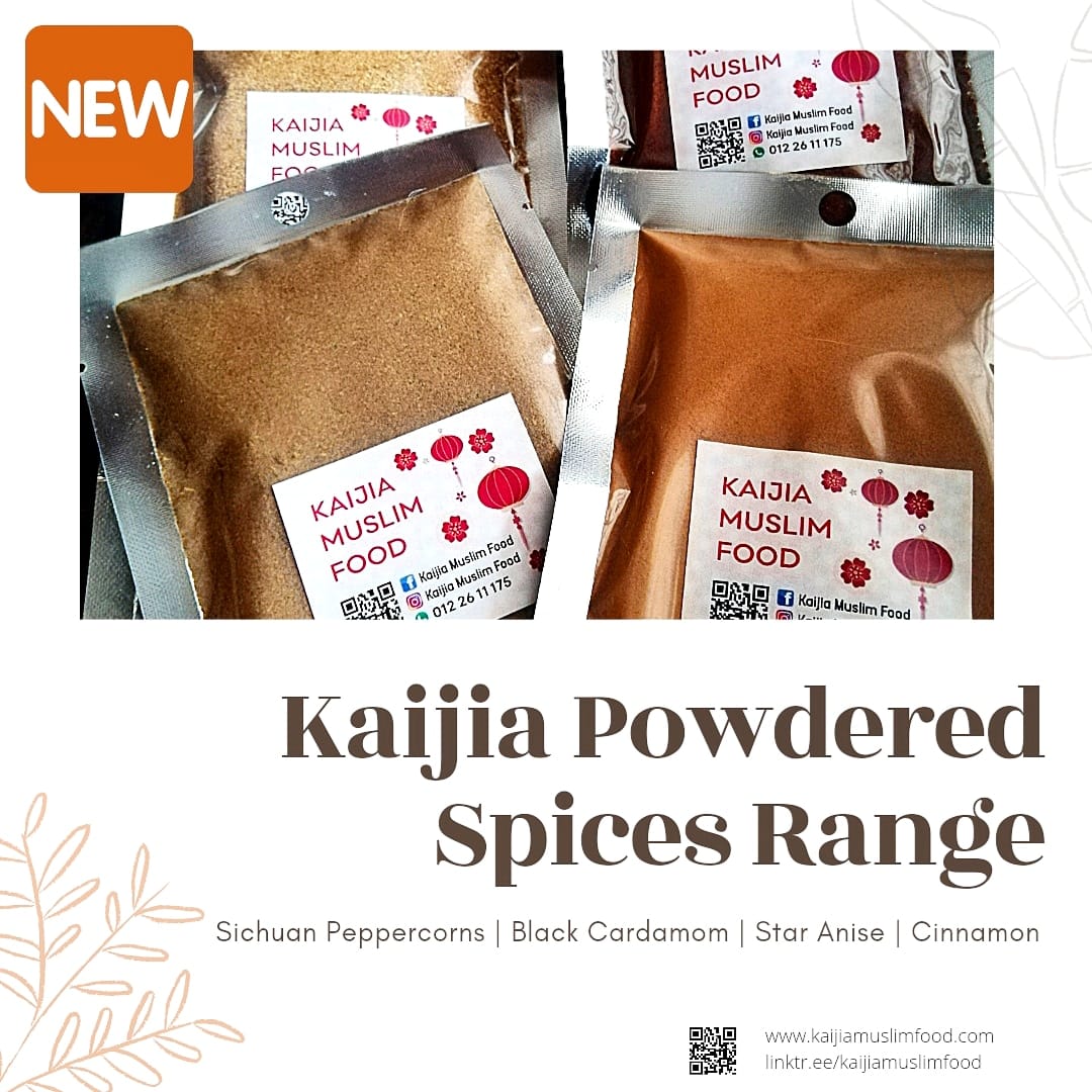 Kaijia: Powdered Spices Range – Halal Chinese Food In Malaysia